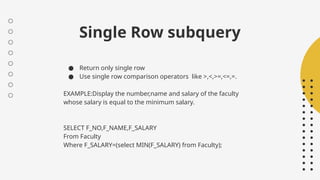 Data base management system full details | PPT