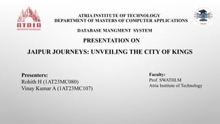 DBMSPPT database creatiobn of data stststics and | PPT