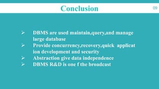 Data Base managemrnt System ppt by shishu | PPT