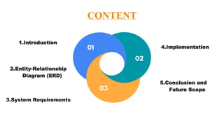 DBMS PPT(CRIME DATABASE).pptx Database s | PPTX | Databases | Computer Software and Applications