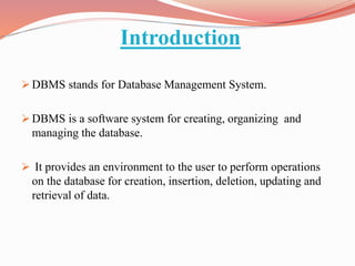 database management system | PPTX