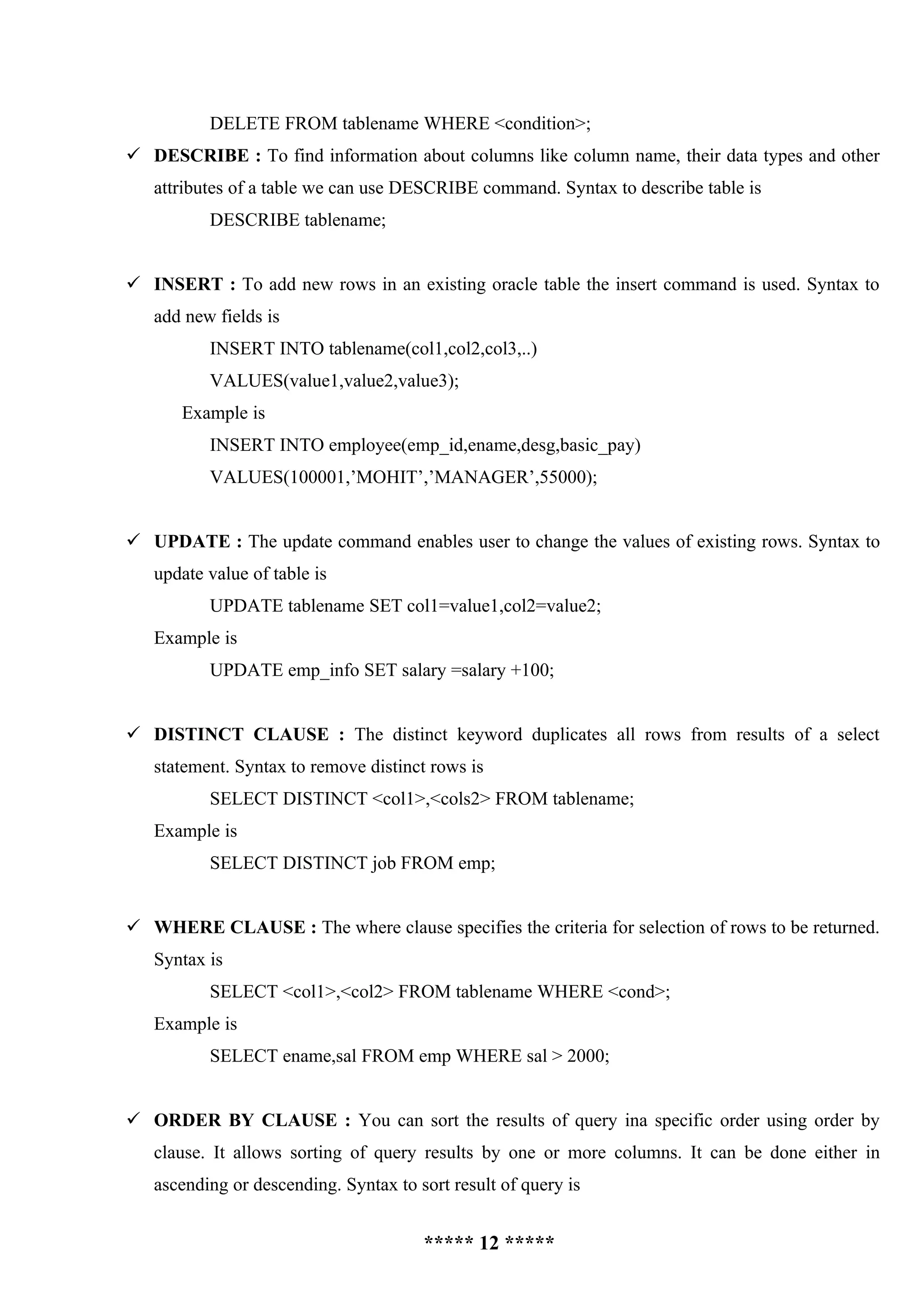 Dbms Practical File Pdf 5503