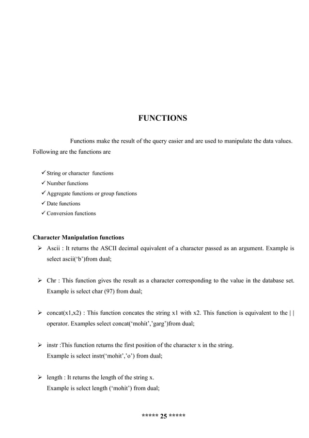 Dbms Practical File Pdf