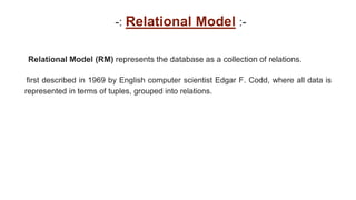 database management system | PPT | Free Download