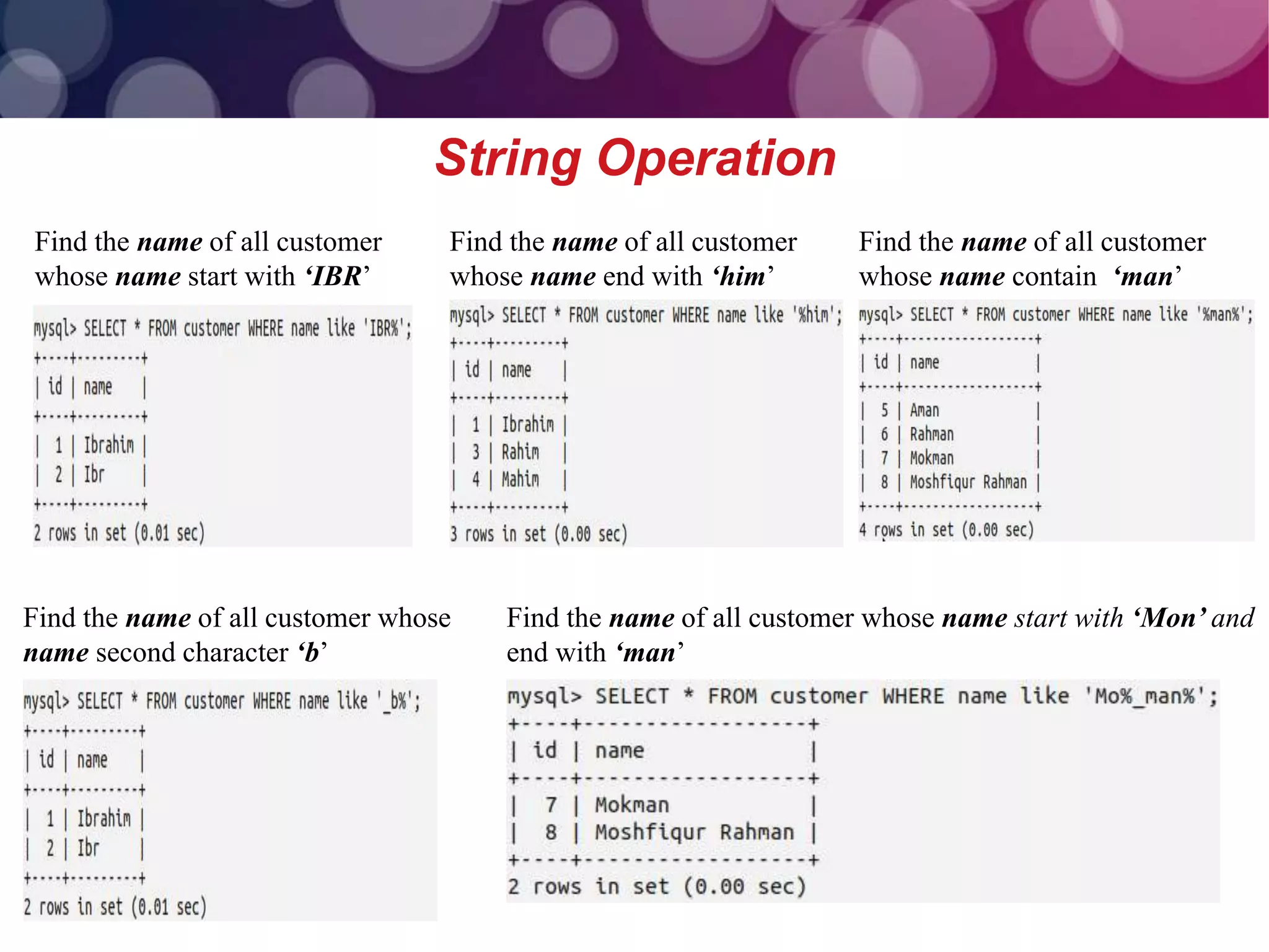 E R Diagram And Sql Pptx Databases Computer Software And Applications