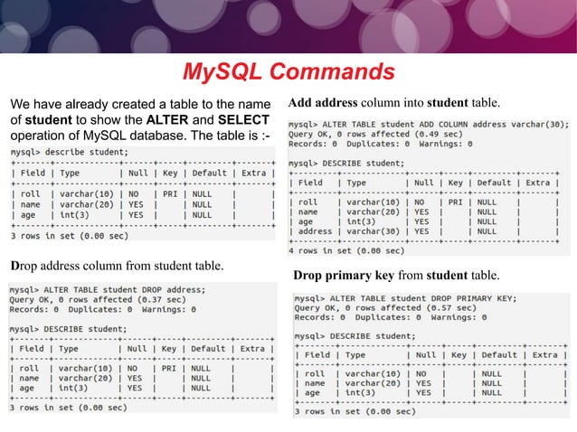 E R Diagram And Sql Ppt