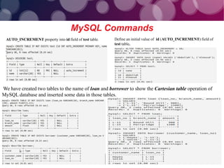 E-R diagram & SQL | PPTX