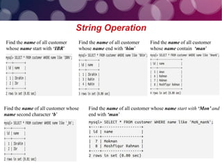 E-R diagram & SQL | PPTX