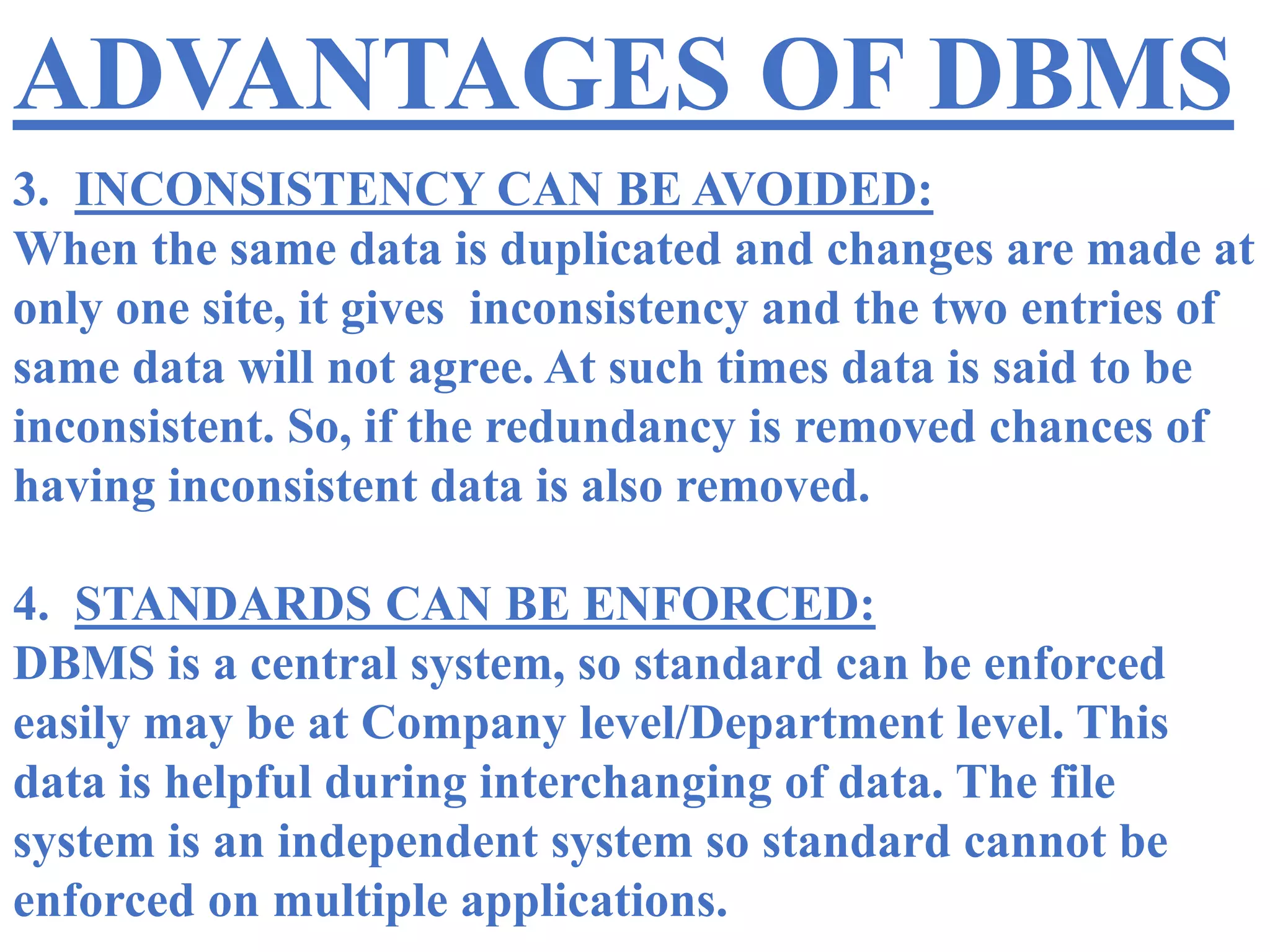 Database management system | PPTX