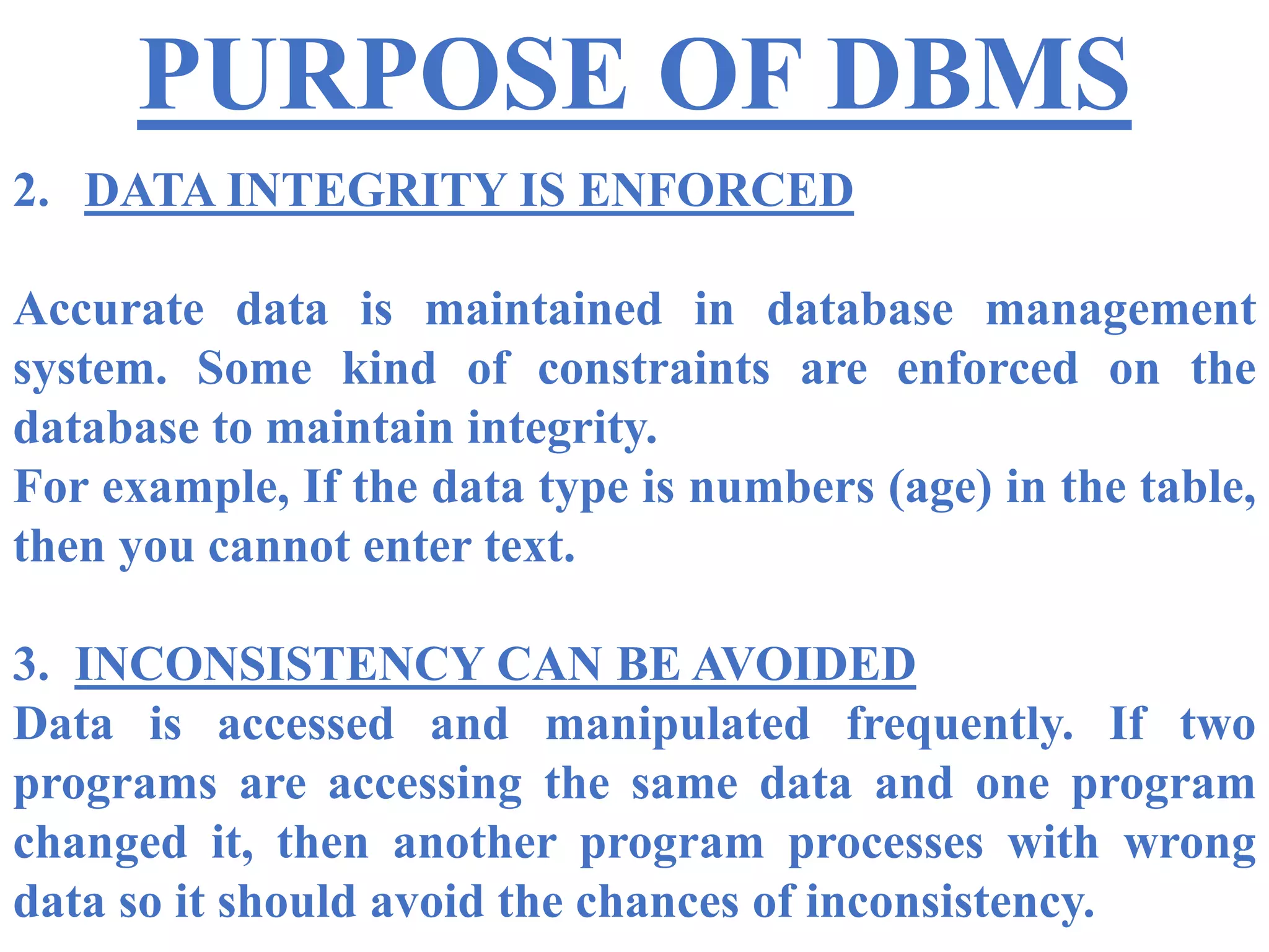 Database management system | PPTX