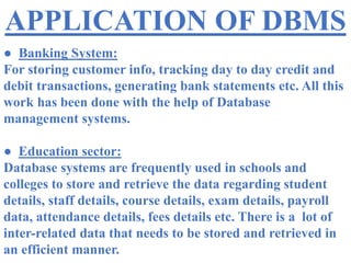 Database management system | PPTX
