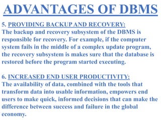 Database management system | PPTX
