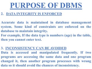 Database management system | PPTX