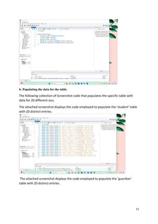 Streamlining Kindergarten Management: A Database Solution | DOCX