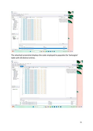 Streamlining Kindergarten Management: A Database Solution | DOCX