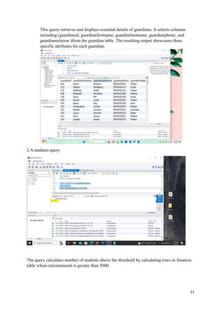 Streamlining Kindergarten Management: A Database Solution | DOCX