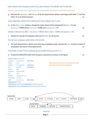 Dbms quiz 01 solution | PDF | Databases | Computer Software and Applications