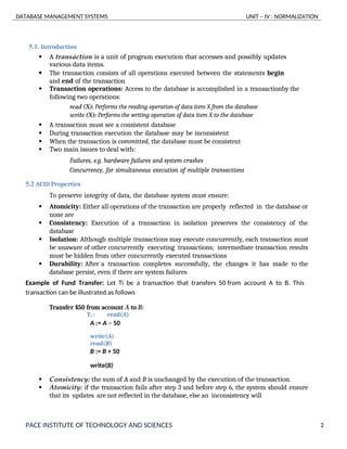 Transaction Concept & Indexing Techniques | PDF