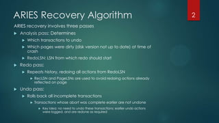 Dbms recovering from a system crash | PPT