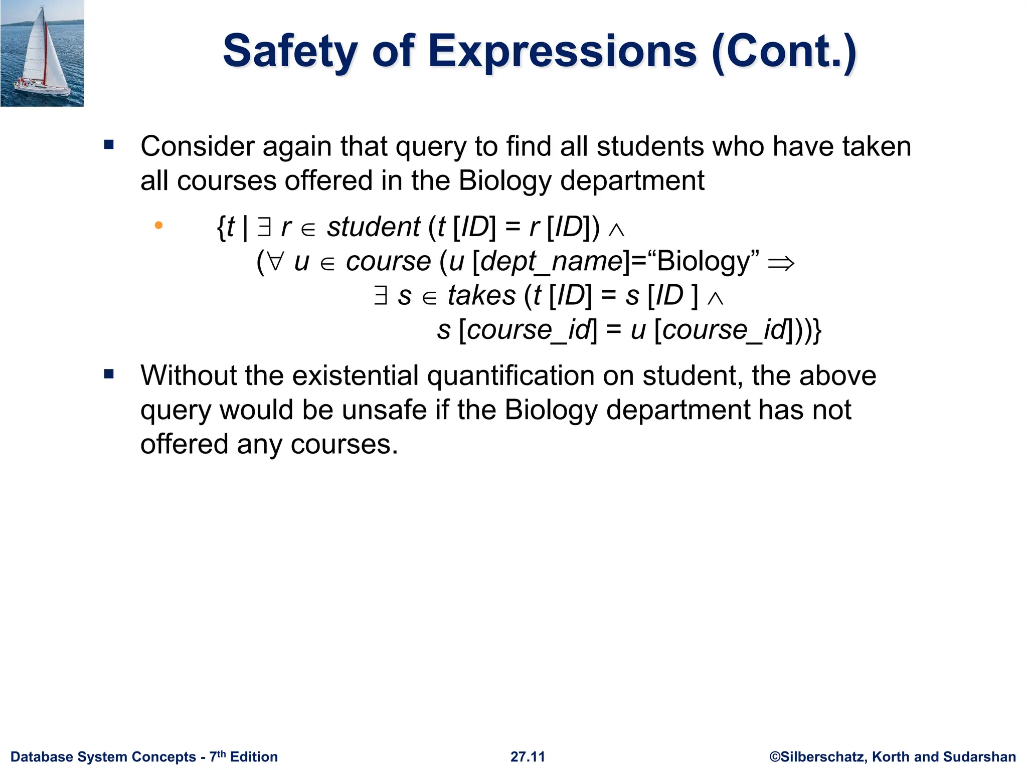 Dbms Formal Relational Query Languages Relational Calculuspdf