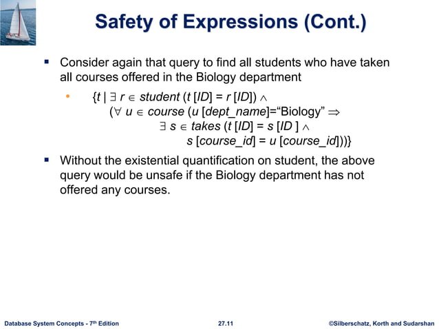 DBMS Formal Relational Query Languages Relational Calculus.pdf | Databases | Computer Software ...