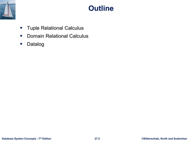 Dbms Formal Relational Query Languages Relational Calculuspdf