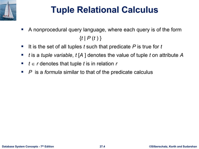 DBMS Formal Relational Query Languages Relational Calculus.pdf DBMS Formal Relational Query Languages Relational Calculus.pdf