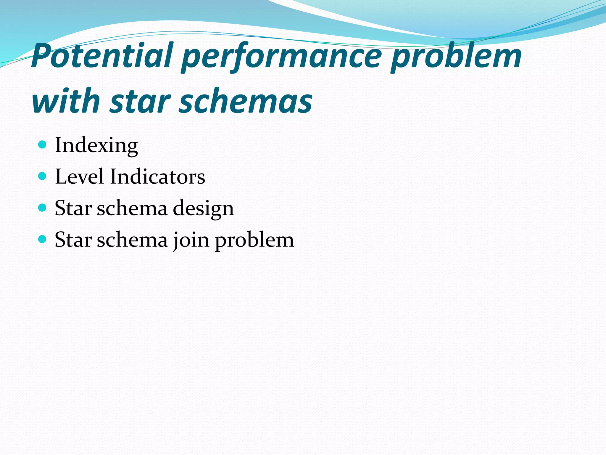 Dbms schemas for decision support | PPTX