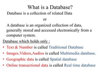 Database mangement system a simple introduction | PPTX | Databases ...