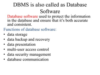 Database mangement system a simple introduction | PPTX | Databases ...