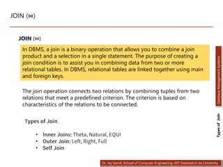 dmbs join explain by Prof.Yuvraj pawar iceem | PPT