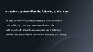 Data base management system(DBMS), sourav mathur | PPT