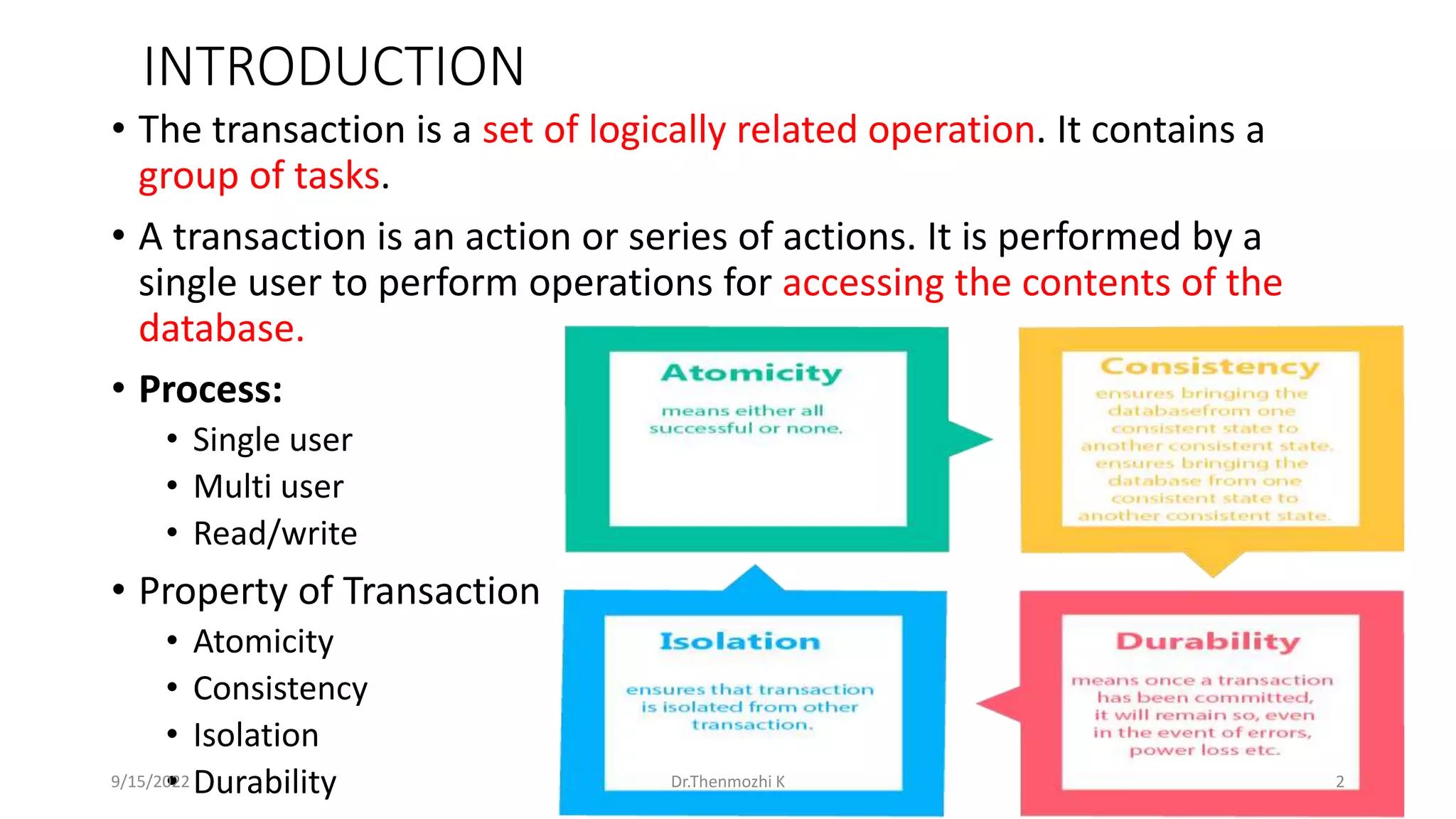 Dbms Transaction Processing Schedule Serializable Schedule
