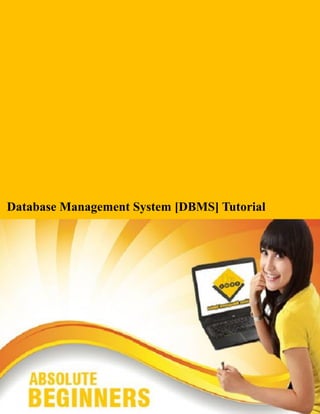 Dbms tutorial | PDF