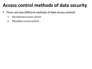 Database managementsystemes_Unit-7.pptxe | PPTX