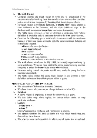 dbms first unit | DOCX | Databases | Computer Software and Applications