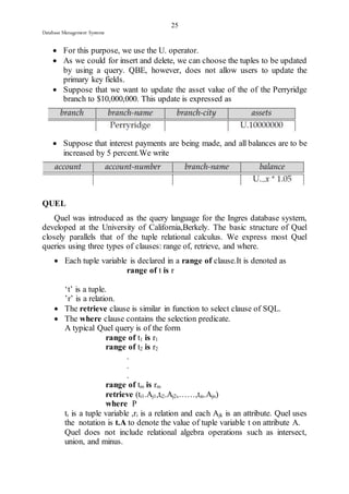 dbms first unit | PDF