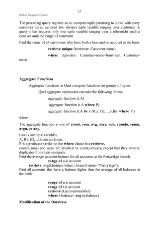 dbms first unit | PDF