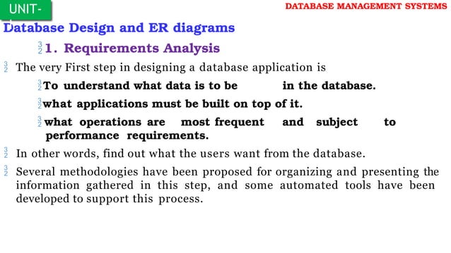 Introduce Er Data Model Database Design And Normalization Ppt