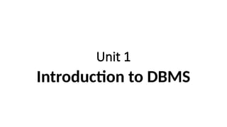 advanced database management system by uni | PPT