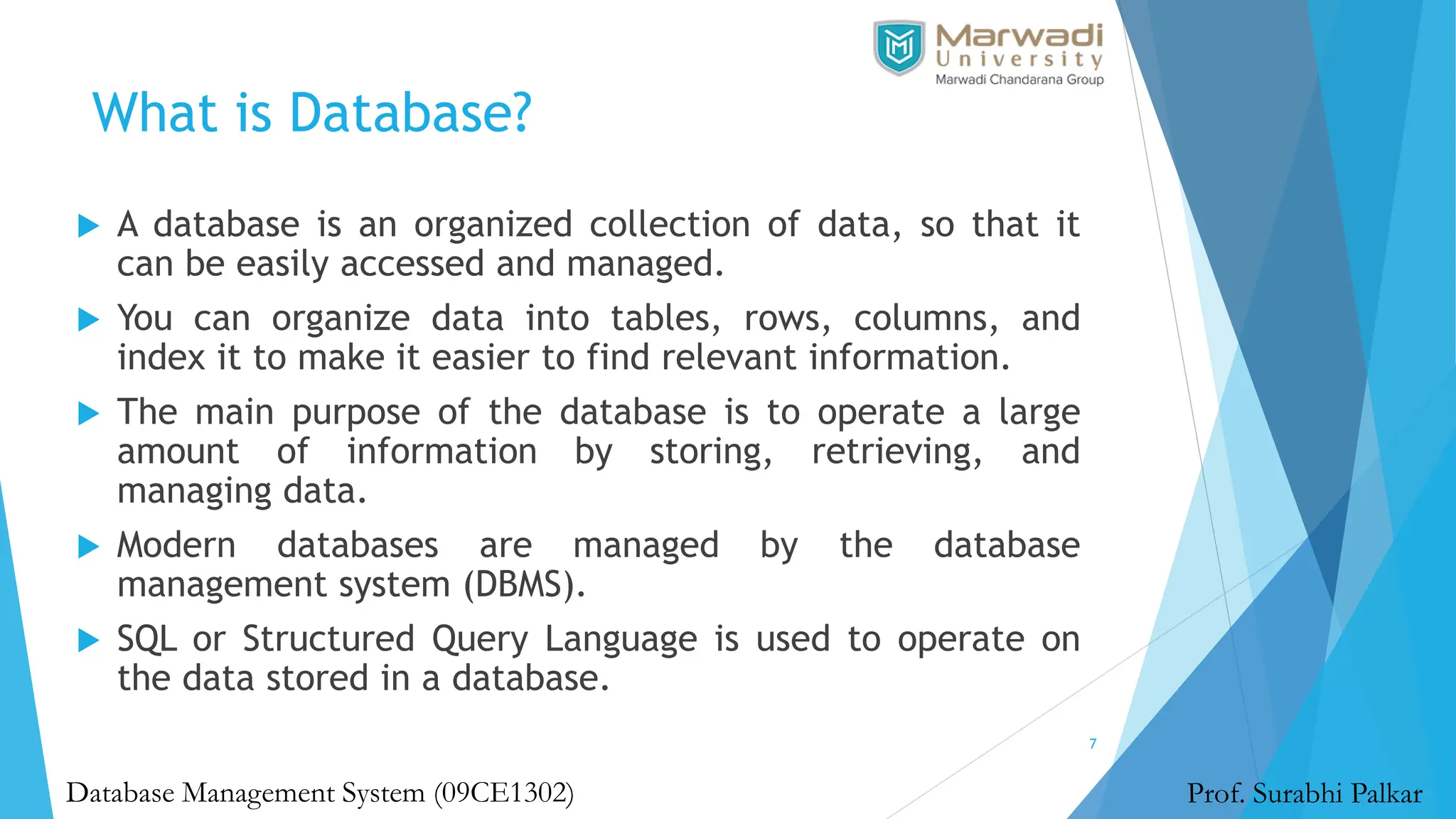 Database System and Data Models - DBMS - MU | PPT Database System and Data Models - DBMS - MU | PPT