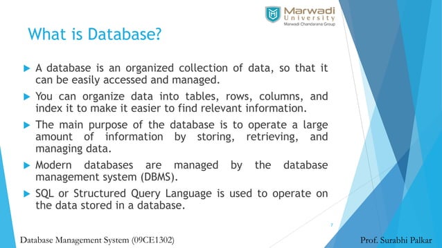 Database System And Data Models Dbms Mu Ppt