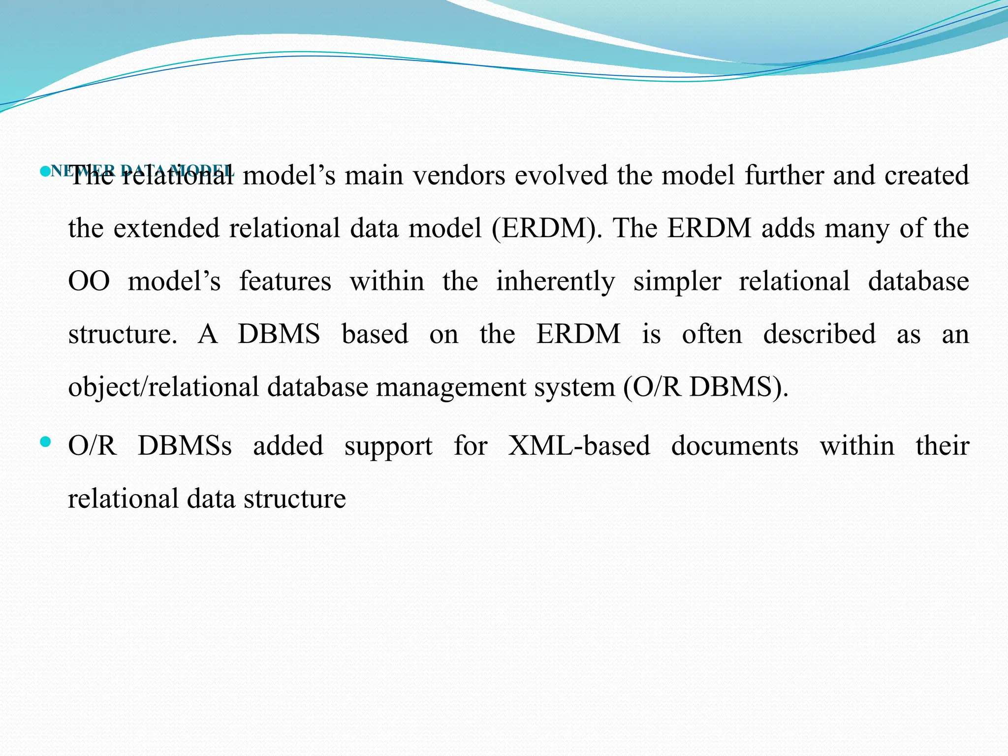 DATABASE MANAGEMENT SYSTEM_Unit1_Datamodel | PPTX