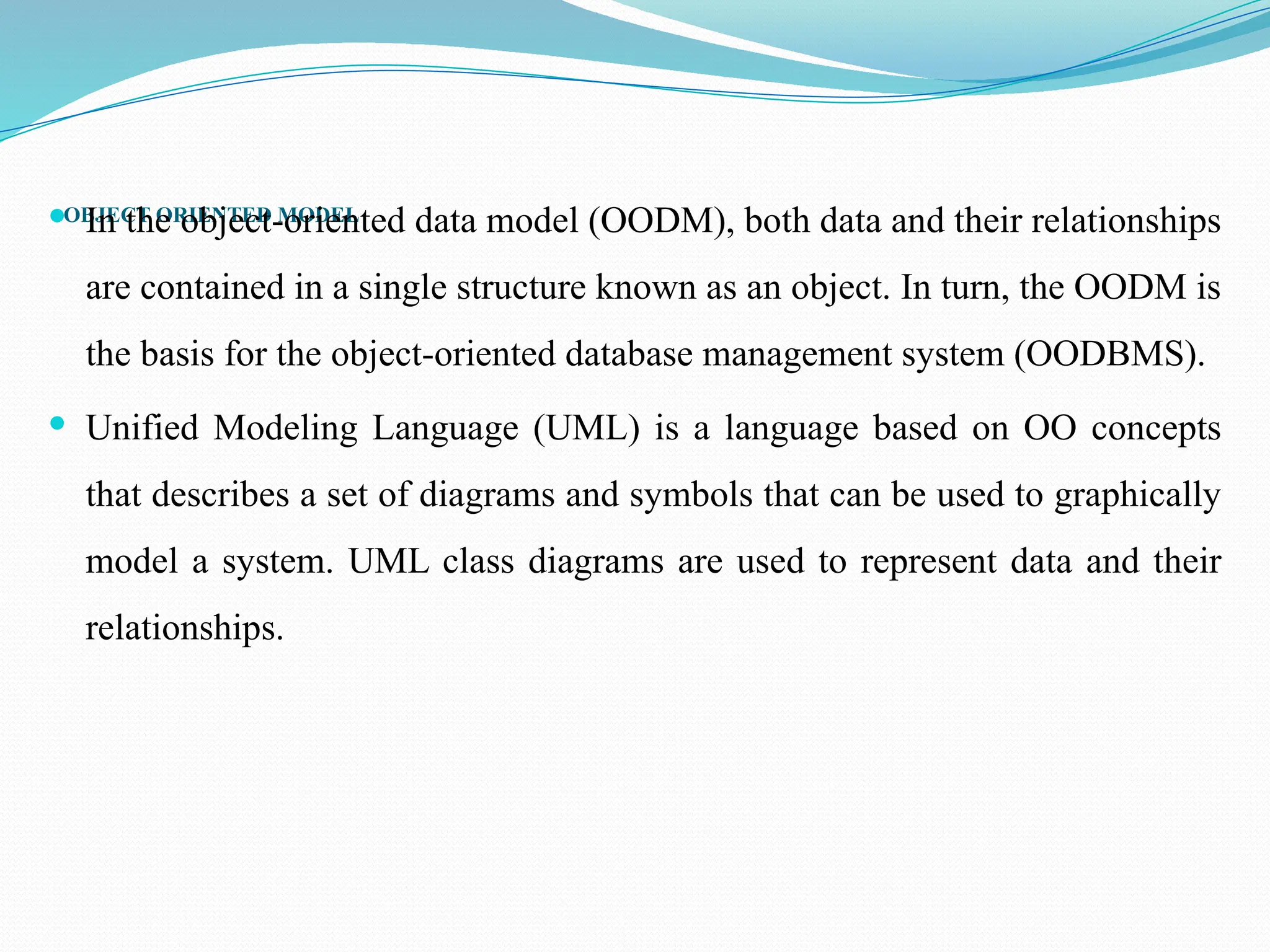 DATABASE MANAGEMENT SYSTEM_Unit1_Datamodel | PPTX