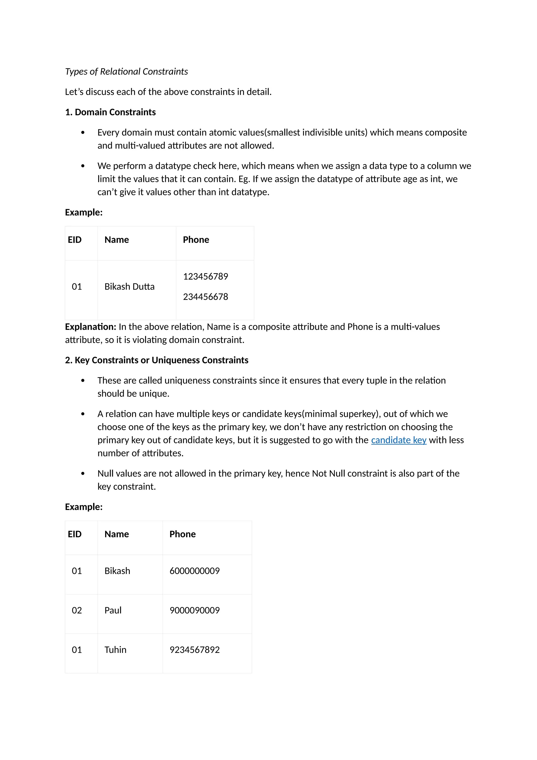 Dbms Unit 2 Notesdocx Aktu Syllabus Dbms Unit 2 Notesdocx Aktu Syllabusdbms Unit 2 Notesdocx