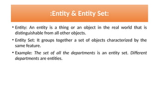dbms ppt parul university dbms course for | PPTX