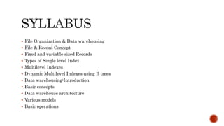 DBMS (UNIT 5) | PPTX