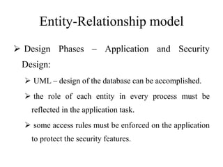 DBMS - ER Model | PPTX