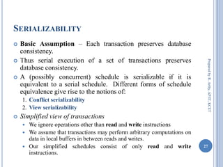DBMS Unit III Material | PDF