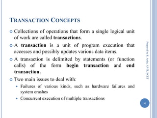 DBMS Unit III Material | PDF